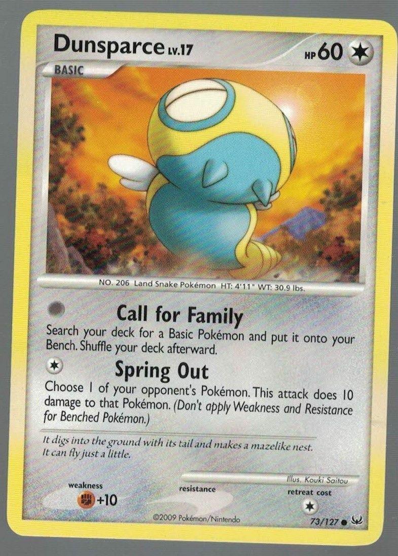 Dunsparce #73 Prices | Pokemon Platinum | Pokemon Cards