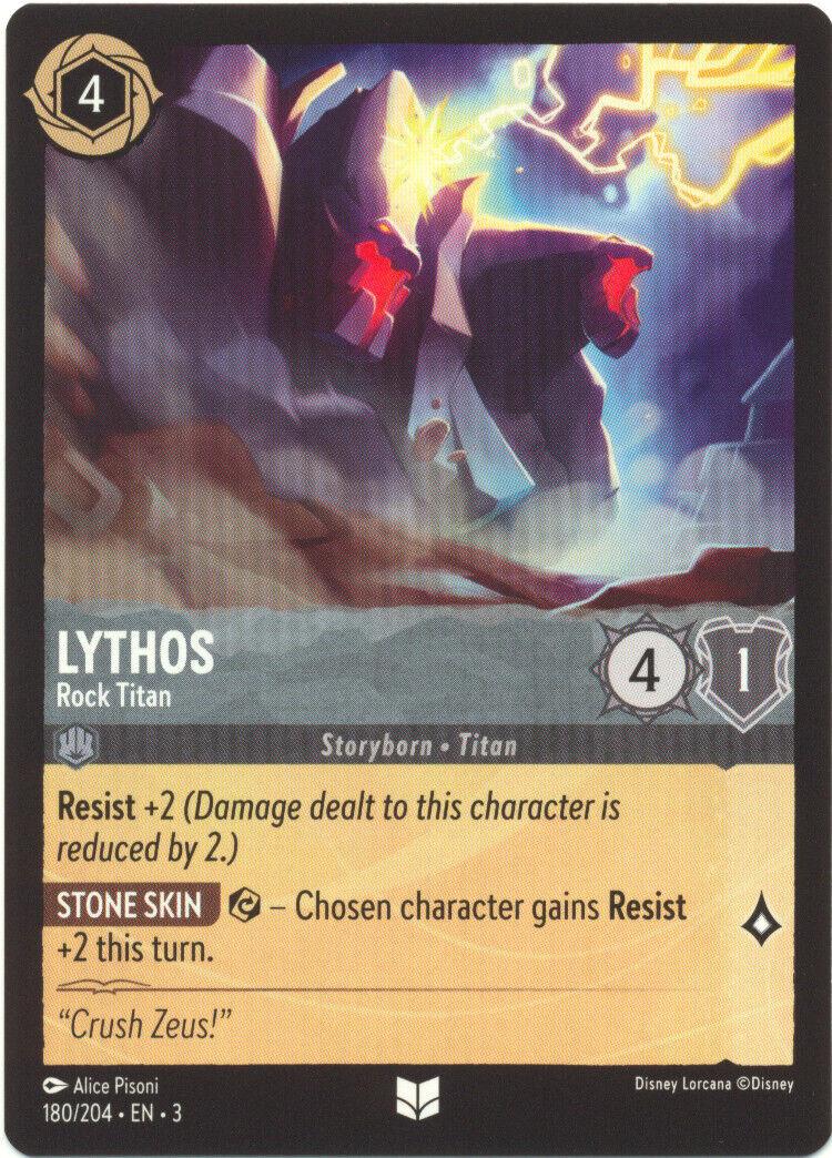 Lythos - Rock Titan [Foil] #180 Prices | Lorcana Into the Inklands ...