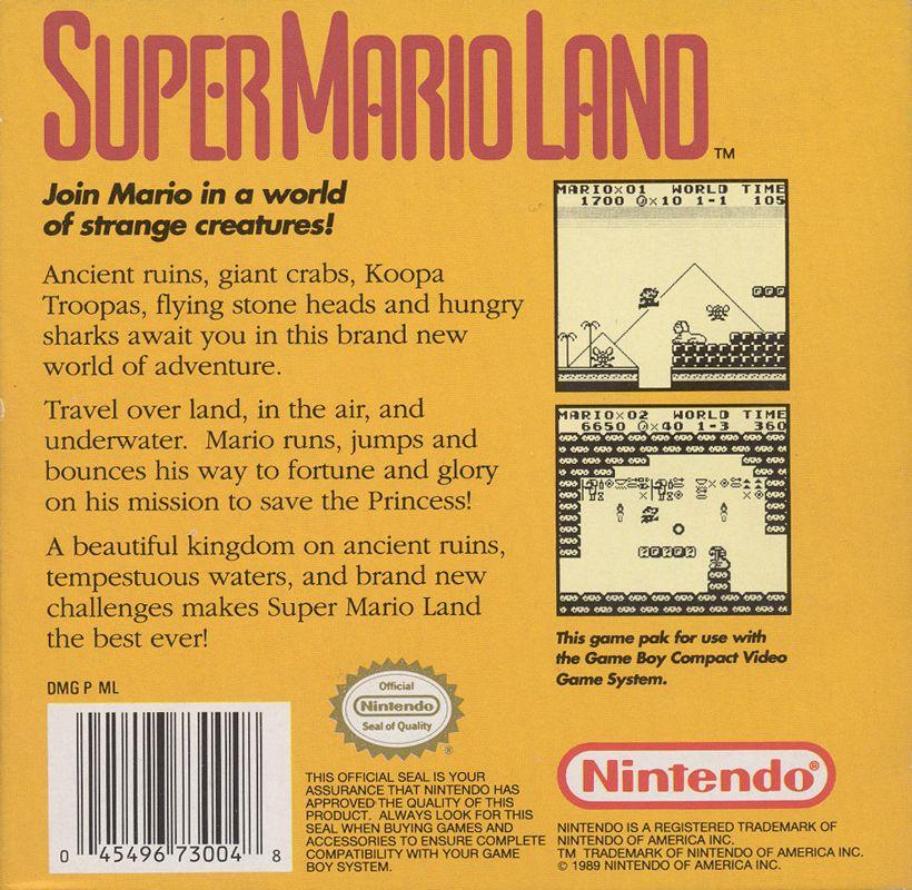 Super Mario Land Prices GameBoy | Compare Loose, CIB & New Prices