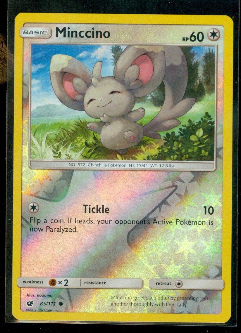 Minccino [Reverse Holo] #85 Prices | Pokemon Crimson Invasion | Pokemon Cards