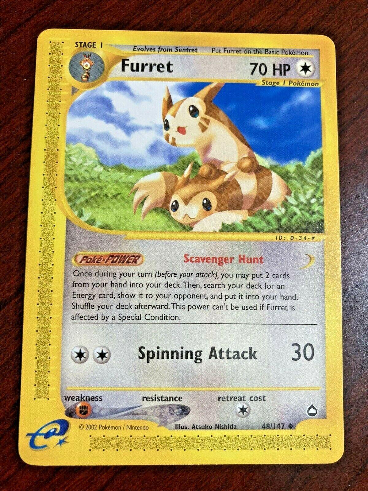 Furret #48 Prices | Pokemon Aquapolis | Pokemon Cards