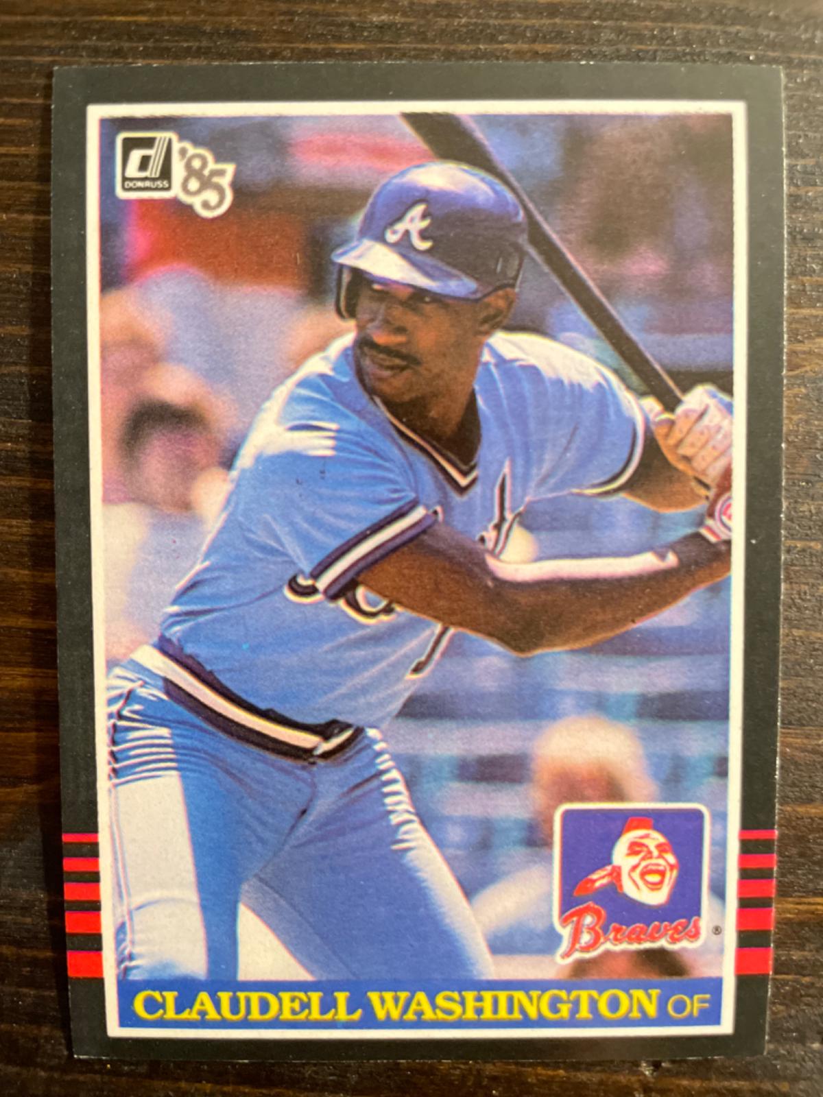 Claudell Washington | Ungraded | 1985 Donruss