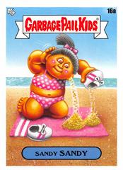 Sandy SANDY #16a Prices | Garbage Pail Kids Go on Vacation | GPK Cards