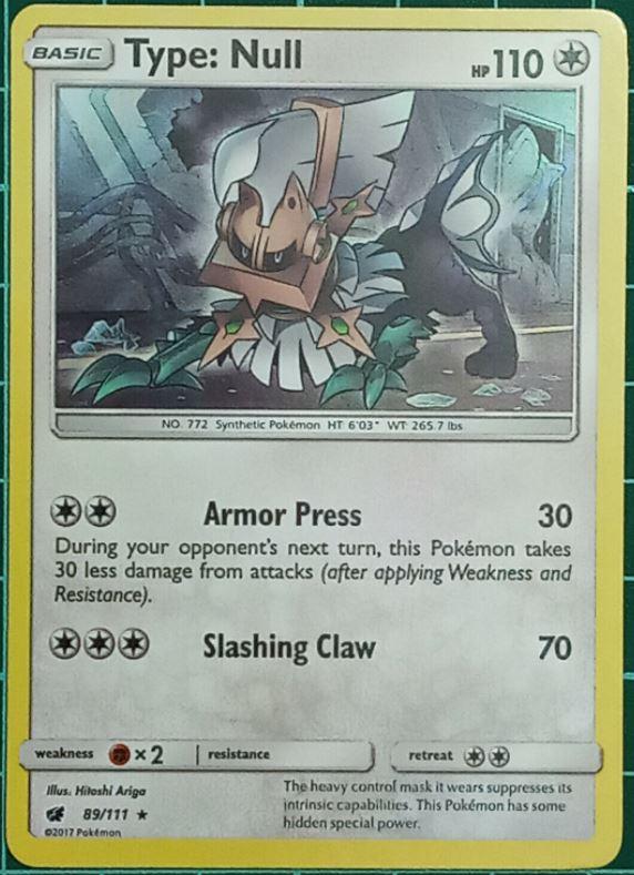 Type: Null #89 Prices | Pokemon Crimson Invasion | Pokemon Cards