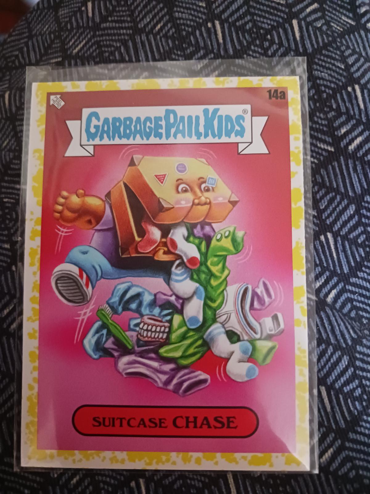 Suitcase CHASE [Yellow] #14a Prices | Garbage Pail Kids Go on Vacation ...