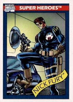 Nick Fury #5 Prices | Marvel 1990 Universe | Marvel Cards
