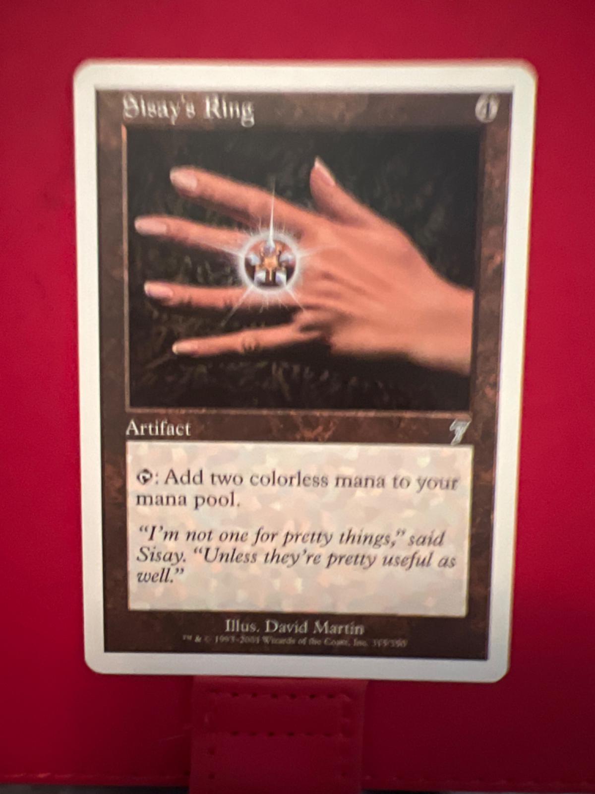 Sisay's Ring | Ungraded | Magic 7th Edition