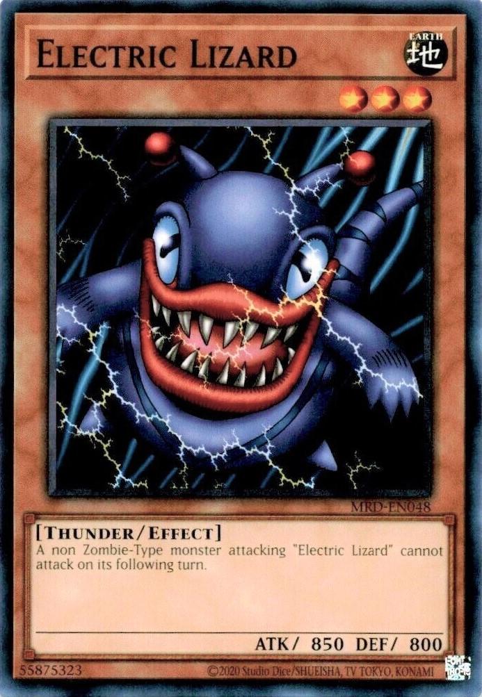 Electric Lizard MRD-EN048 Prices | YuGiOh Metal Raiders: 25th ...