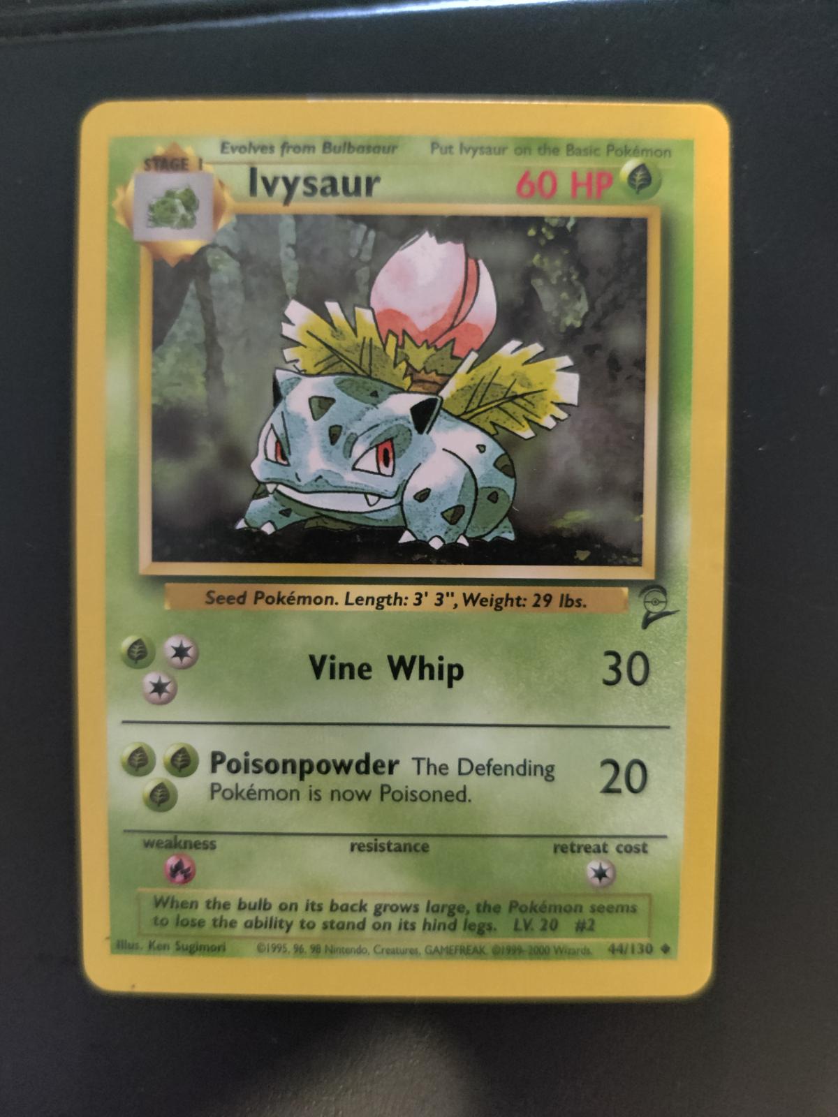 Ivysaur | Ungraded | Pokemon Base Set 2
