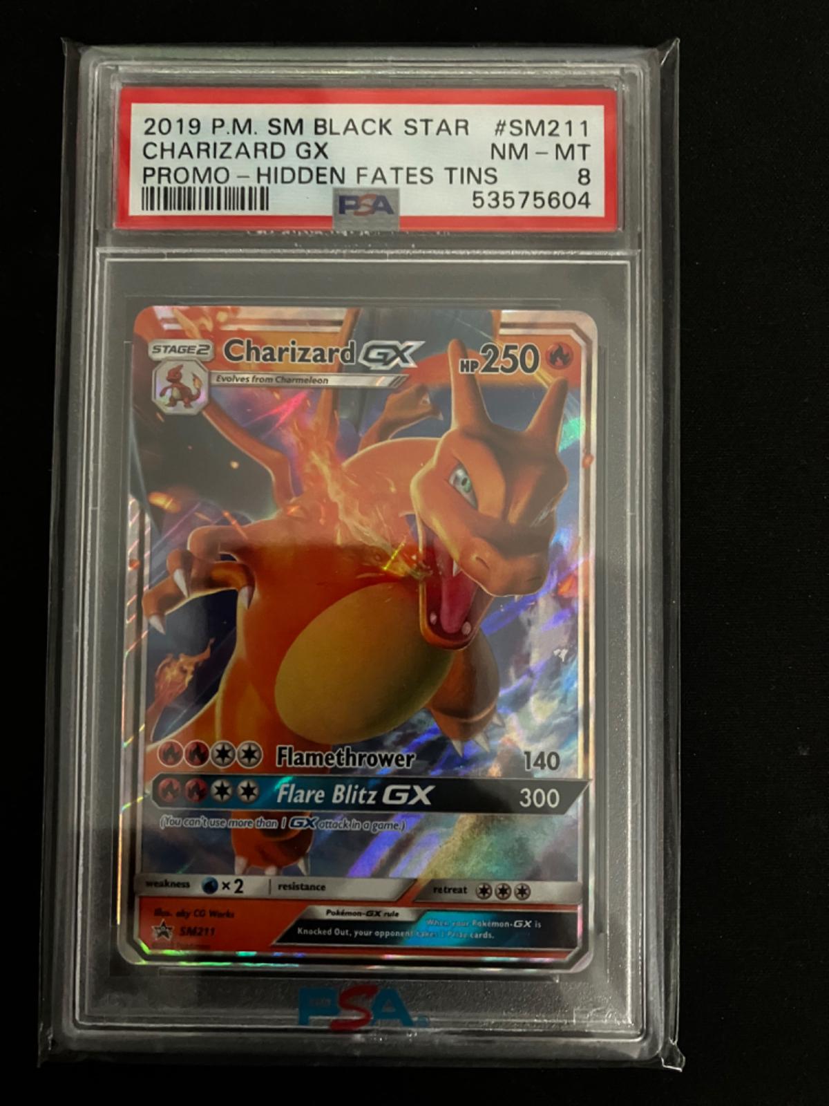 Charizard GX | Graded 8 | Pokemon Promo