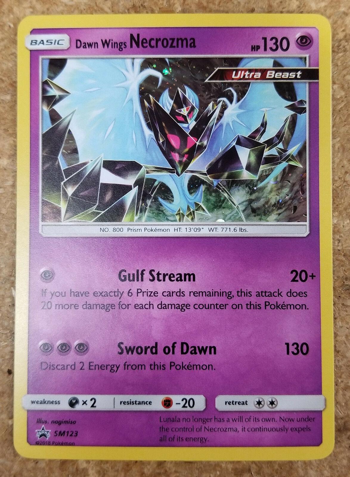 Dawn Wings Necrozma #SM123 Prices | Pokemon Promo | Pokemon Cards