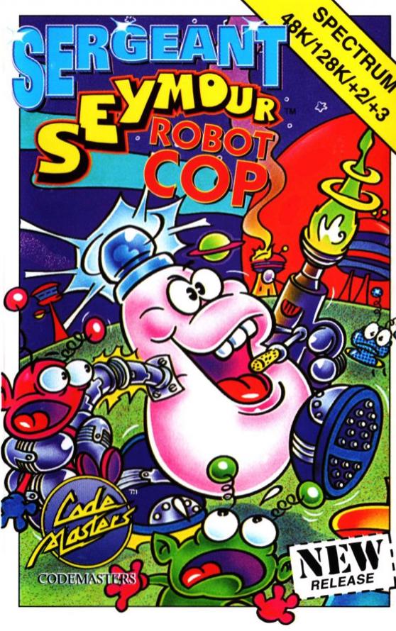 Sergeant Seymour Robot Cop Prices ZX Spectrum | Compare Loose, CIB ...