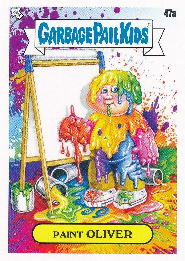 Paint OLIVER #47a Prices | Garbage Pail Kids Late To School | GPK Cards
