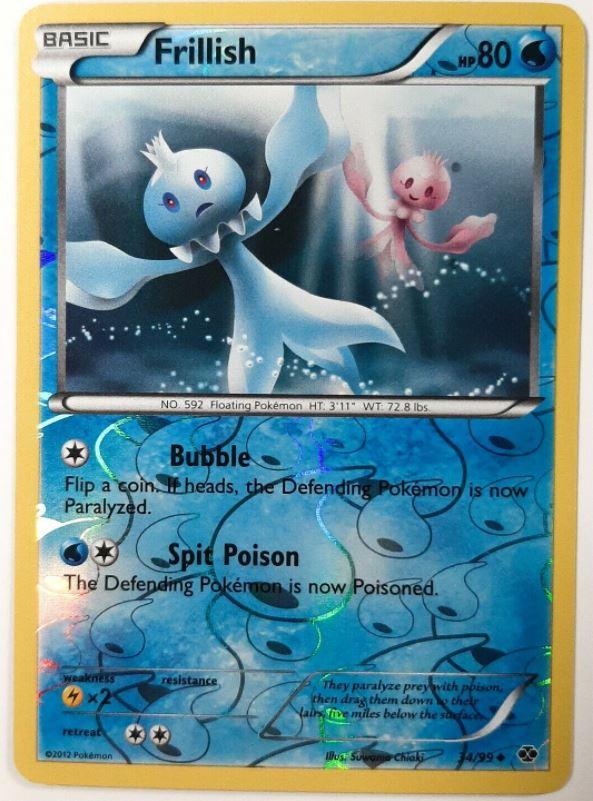 Frillish [Reverse Holo] #34 Prices | Pokemon Next Destinies | Pokemon Cards