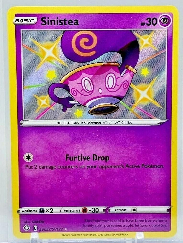 Sinistea #SV052 Prices | Pokemon Shining Fates | Pokemon Cards