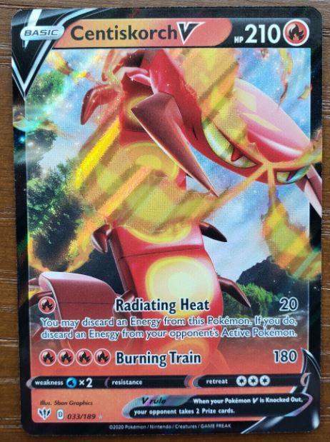 Centiskorch V #33 Prices | Pokemon Darkness Ablaze | Pokemon Cards