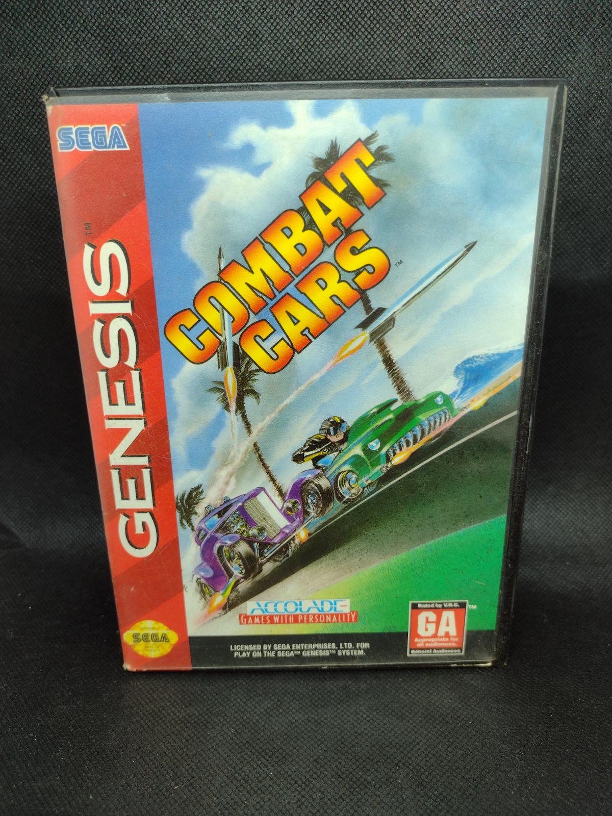 Combat Cars | Item and Box only | Sega Genesis