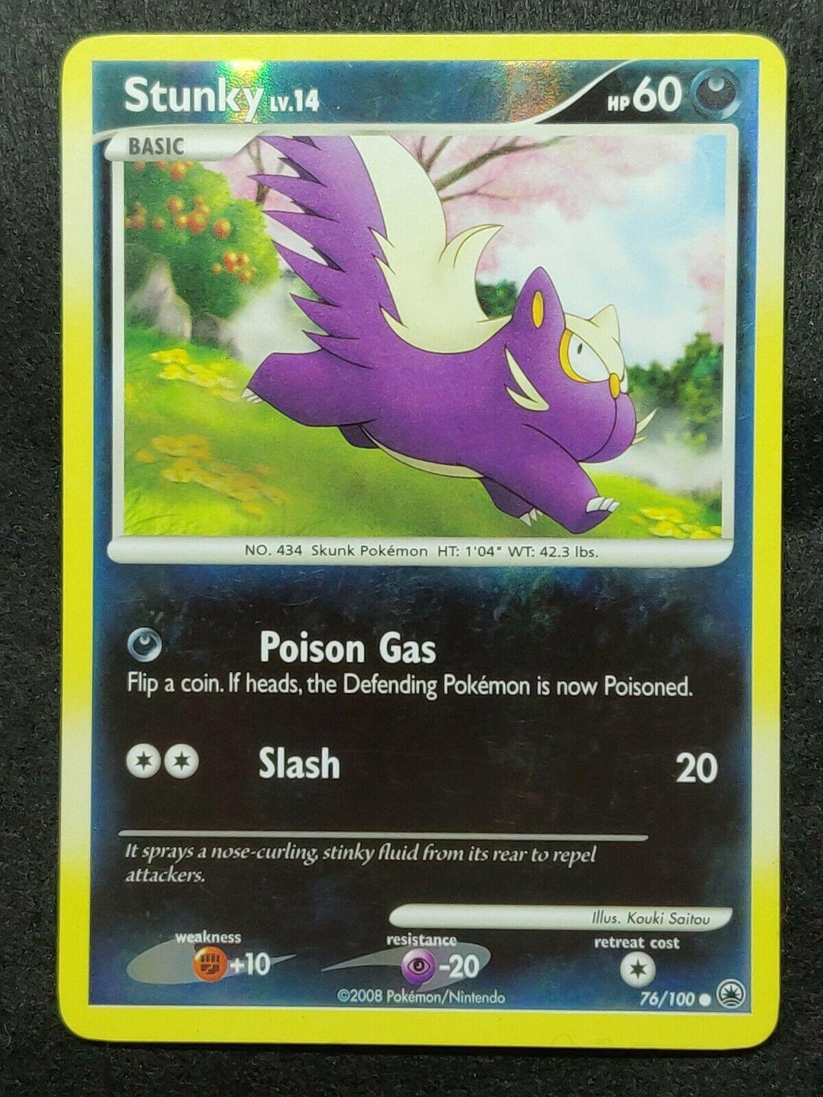 Stunky [Reverse Holo] #76 Prices | Pokemon Majestic Dawn | Pokemon Cards