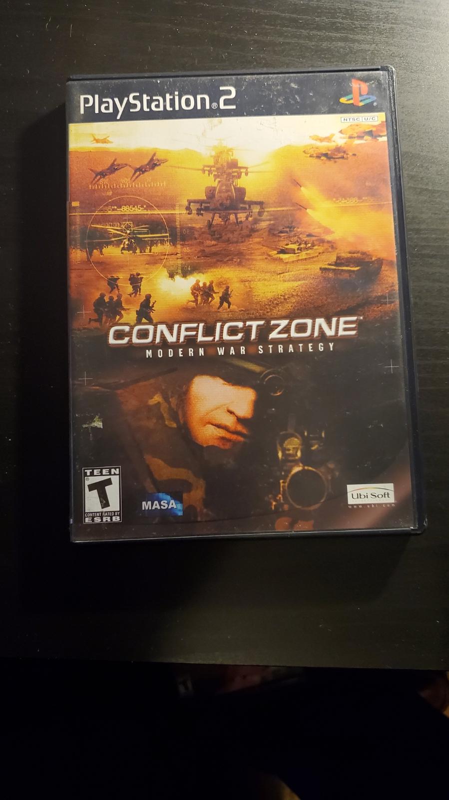 Conflict Zone Modern War Strategy | Item, Box, and Manual | Playstation 2