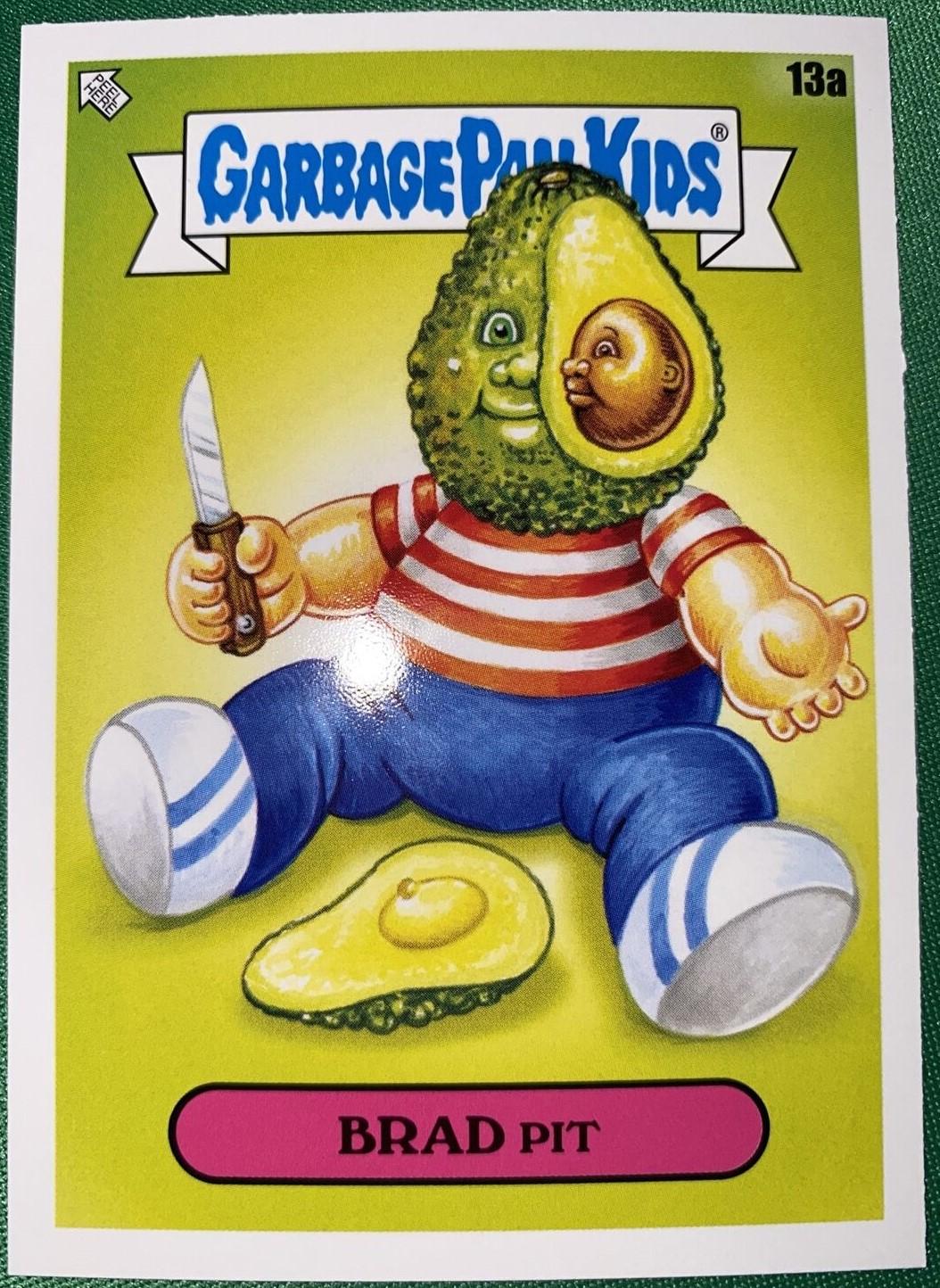 BRAD Pit #13a Prices | Garbage Pail Kids Food Fight | GPK Cards
