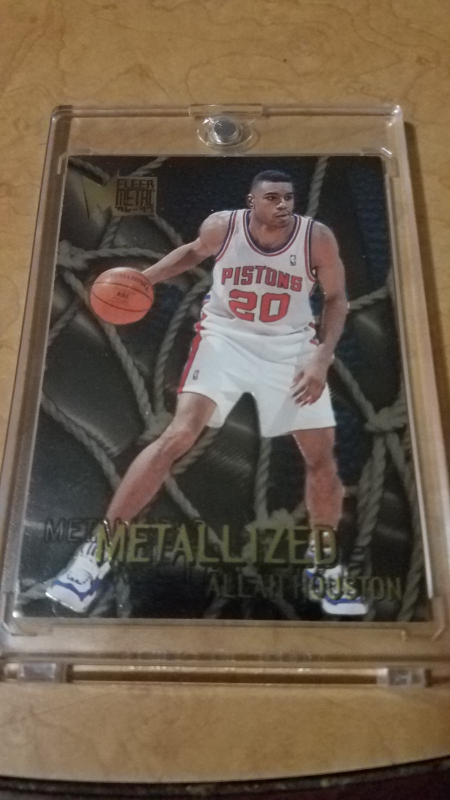 Allan Houston [Metallized] #126 Prices | 1996 Fleer Metal | Basketball ...