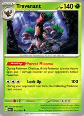 Trevenant #12 Prices | Pokemon Obsidian Flames | Pokemon Cards