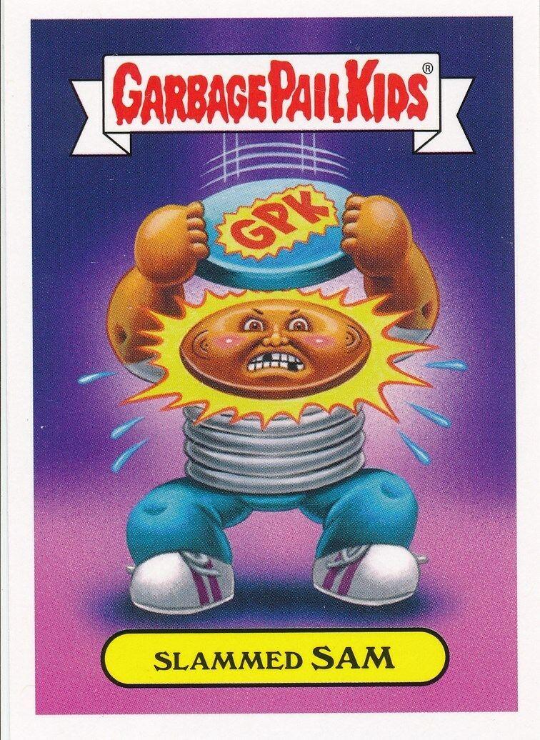 Slammed SAM #7b Prices | Garbage Pail Kids We Hate the 90s | Garbage ...
