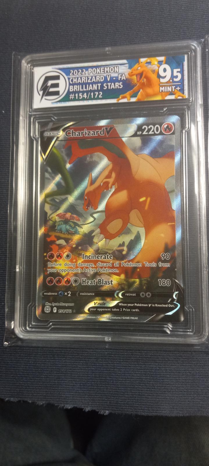 Charizard V | Graded 9.5 | Pokemon Brilliant Stars