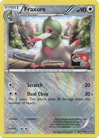 Fraxure [Pokemon League] #87 Prices | Pokemon Noble Victories | Pokemon ...