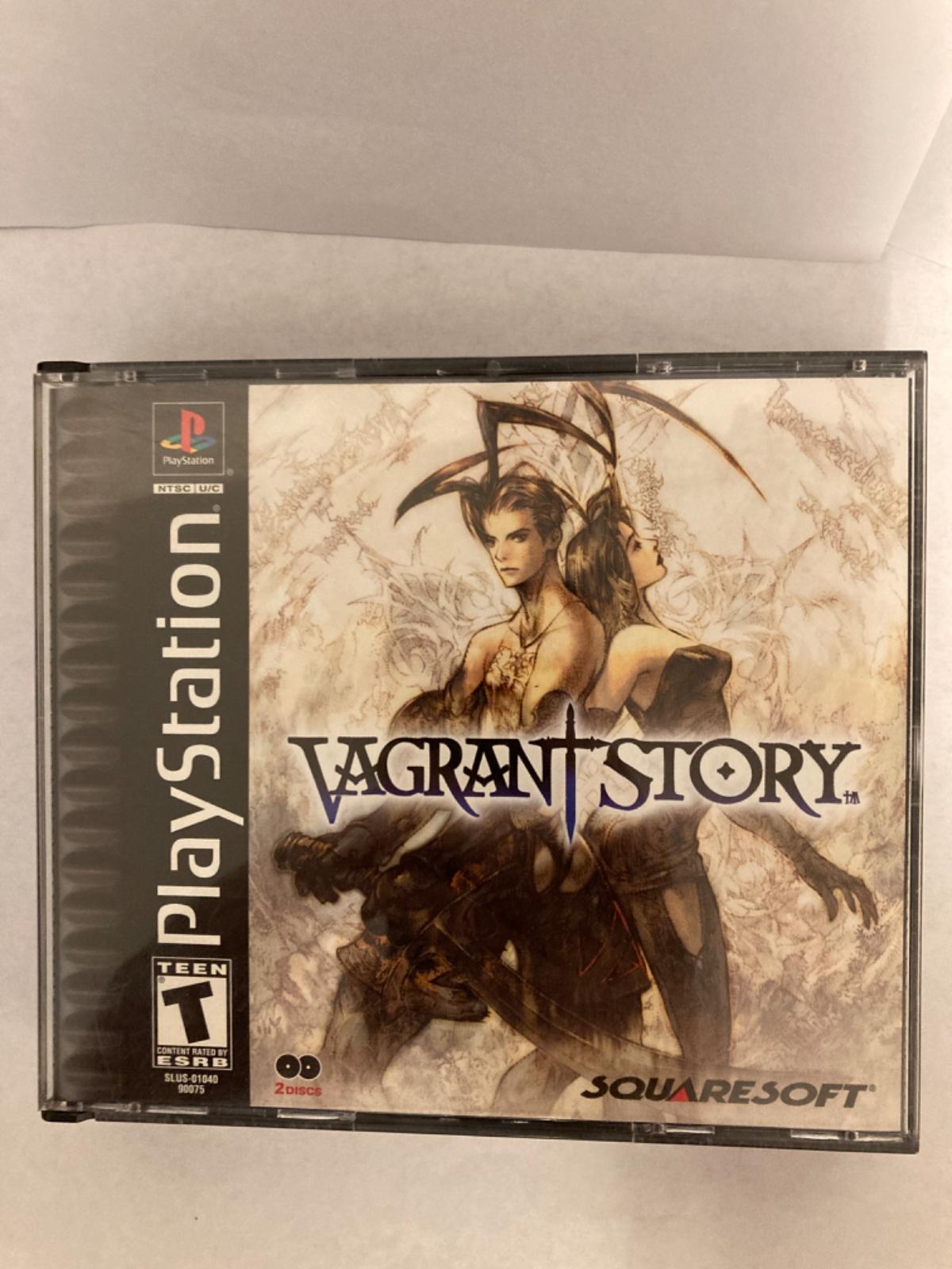 Vagrant Story | Item, Box, and Manual | Playstation