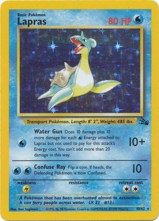 Lapras #10 Prices | Pokemon Fossil | Pokemon Cards