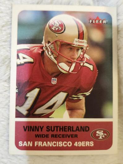 Vinny Sutherland | Ungraded | 2002 Fleer