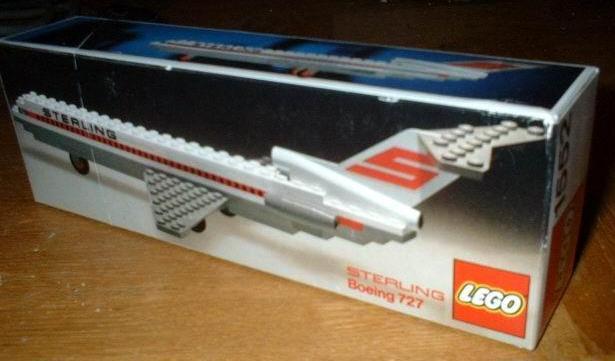 Sterling Boeing 727 #1552 LEGO Set Prices | New, Boxed, Loose Values