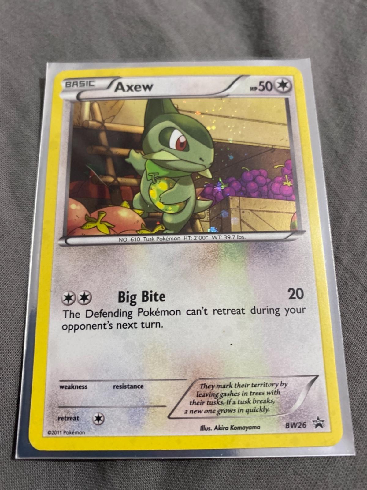 Axew #BW26 Prices | Pokemon Promo | Pokemon Cards