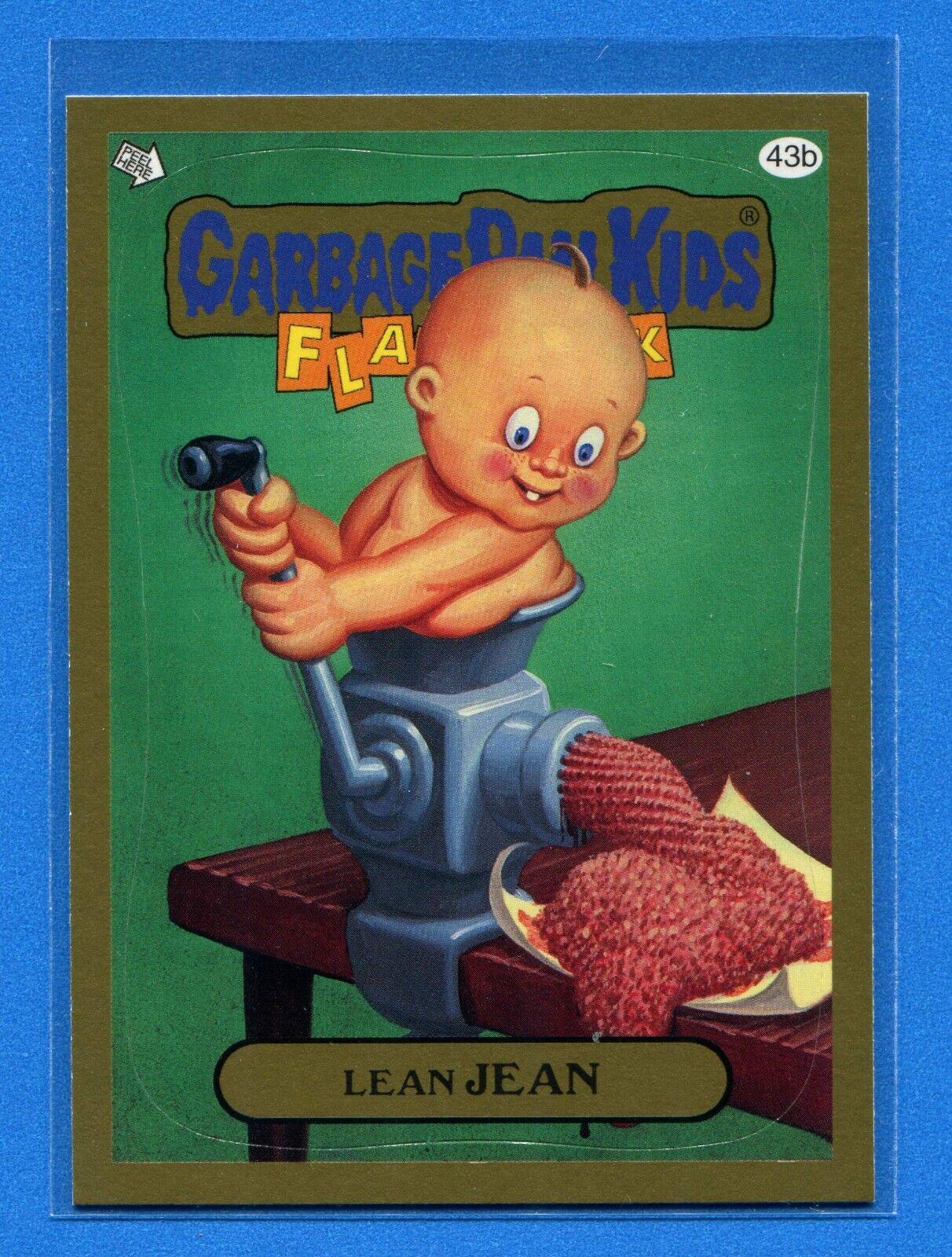 Lean JEAN [Gold] #43b Prices | 2011 Garbage Pail Kids | Garbage Pail Cards