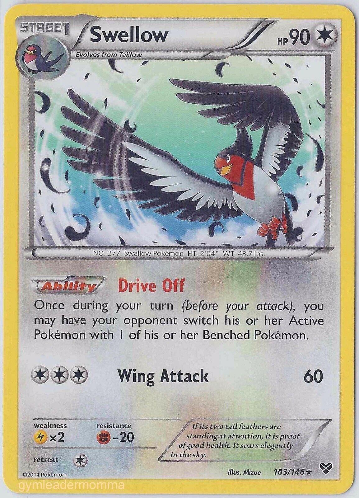 Swellow #103 Prices | Pokemon XY | Pokemon Cards