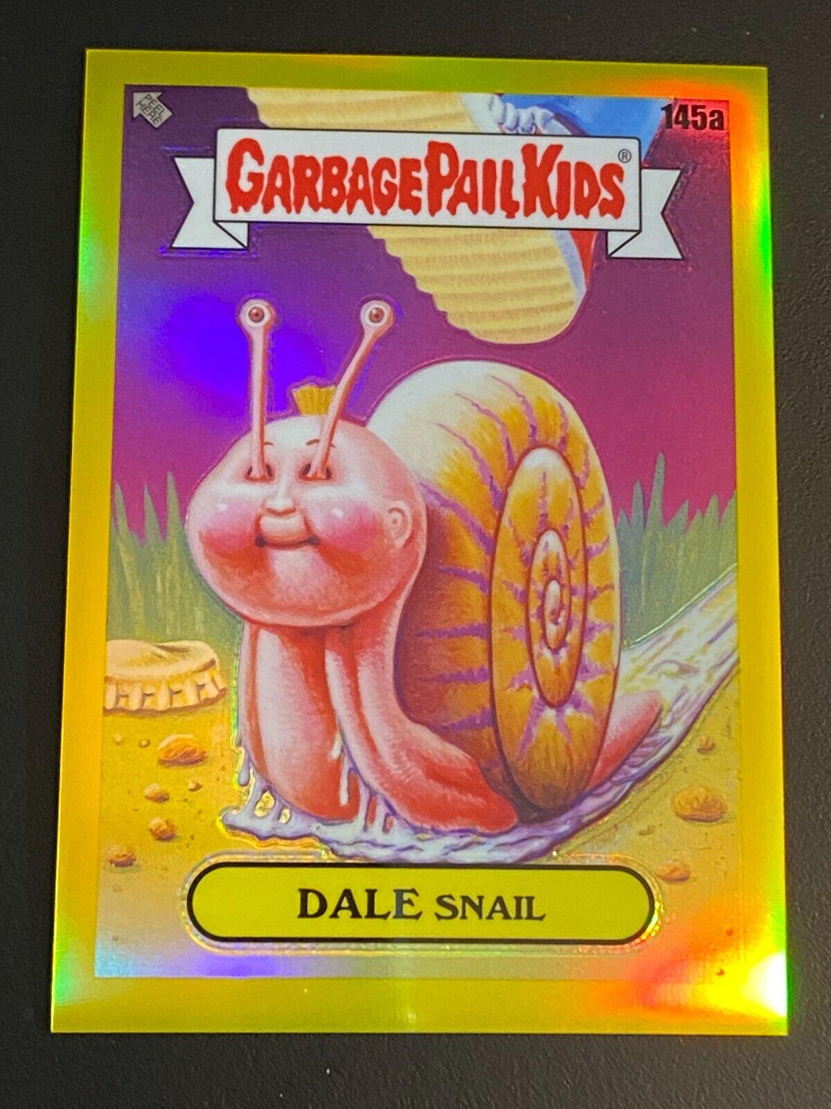 DALE SNAIL [Yellow] #145a Prices | 2021 Garbage Pail Kids Chrome ...