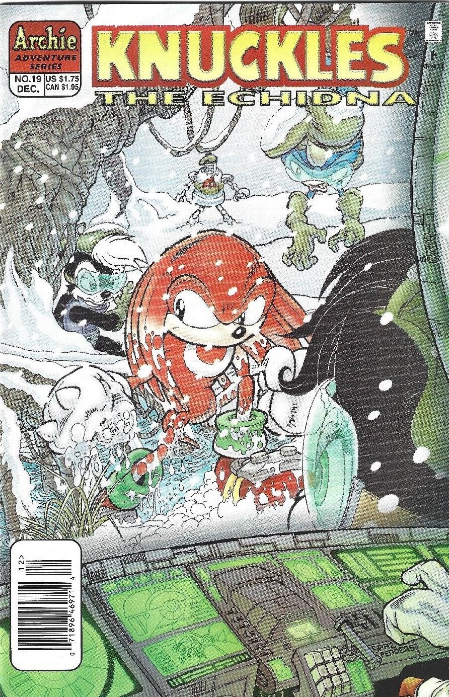 Knuckles The Echidna [Newsstand] #19 (1998) Prices | Knuckles the ...