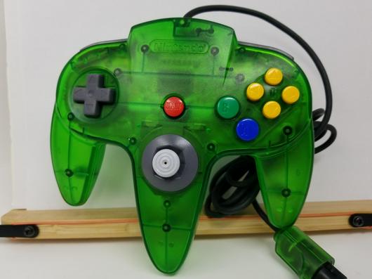 Jungle Green Controller | Item only | Nintendo 64