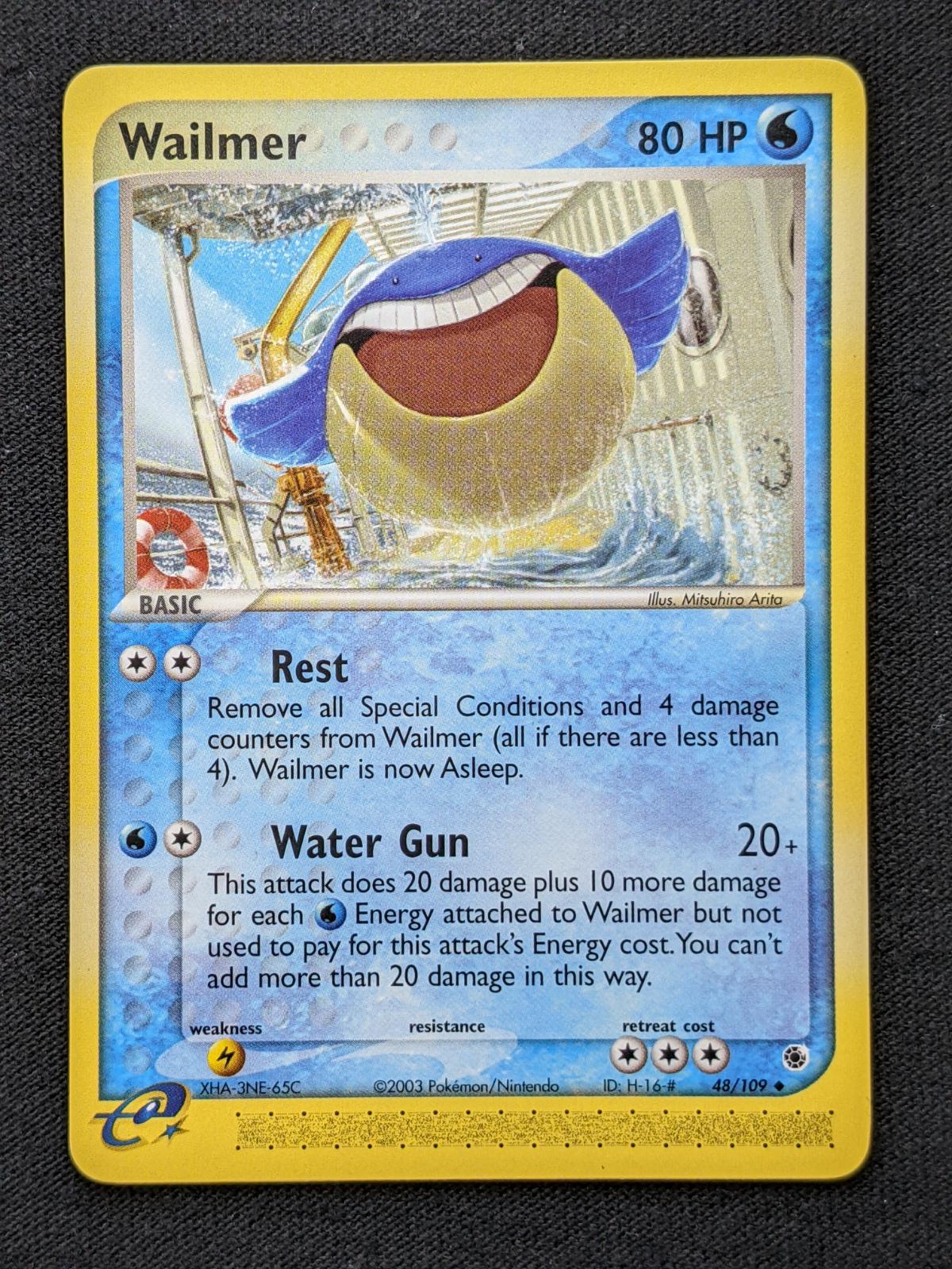 Wailmer #48 Prices | Pokemon Ruby & Sapphire | Pokemon Cards