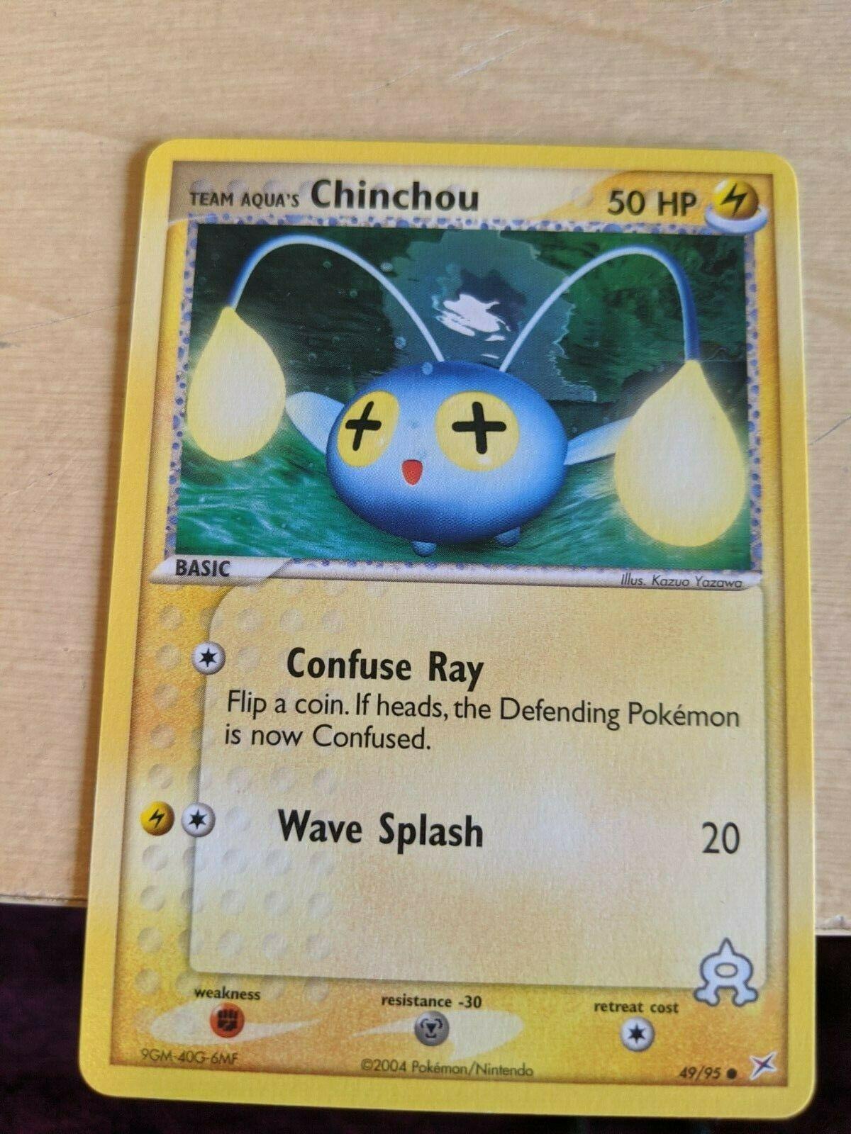 Chinchou #49 Prices | Pokemon Team Magma & Team Aqua | Pokemon Cards