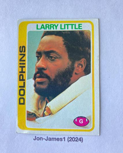 Larry Little | Ungraded | 1978 Topps