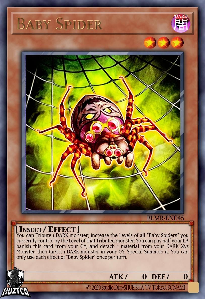 Baby Spider BLMR-EN045 Prices | YuGiOh Battles of Legend: Monstrous ...
