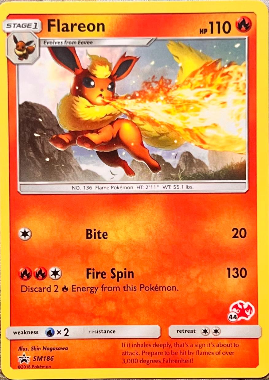 Flareon #SM186 Prices | Pokemon Promo | Pokemon Cards