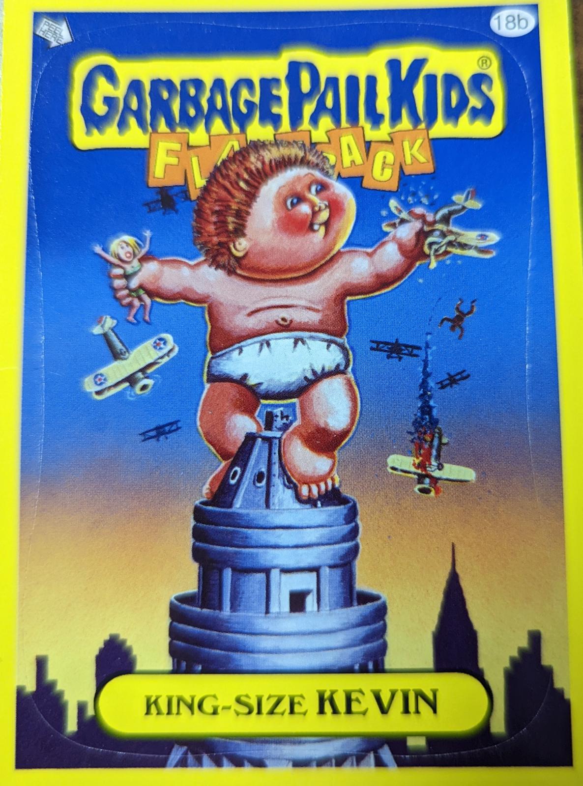 King-Size KEVIN #18b Prices | 2011 Garbage Pail Kids | GPK Cards