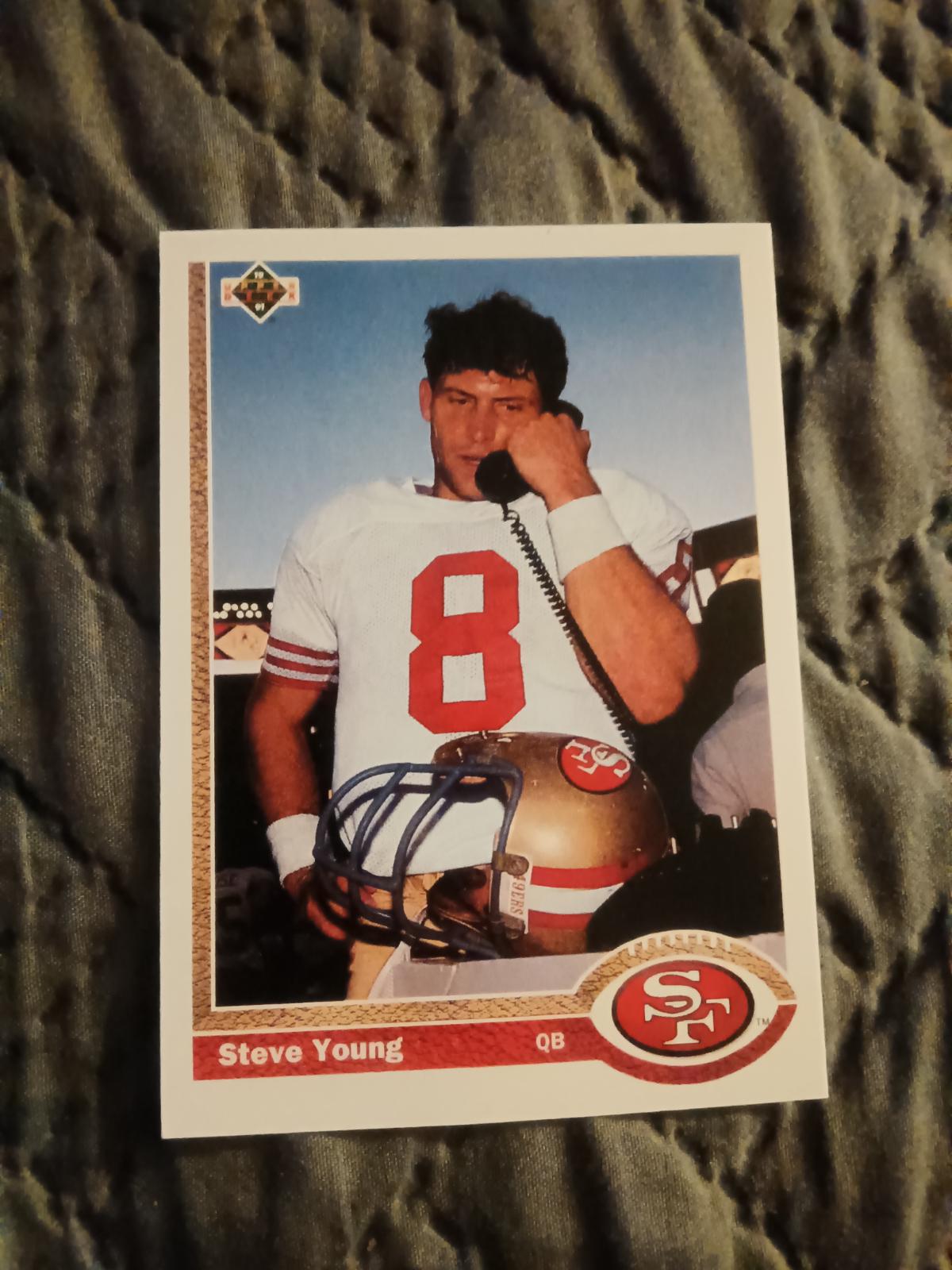Steve Young | Ungraded | 1991 Upper Deck