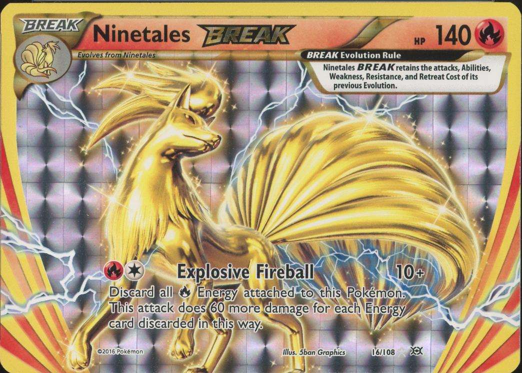 Ninetales BREAK #16 Prices | Pokemon Evolutions | Pokemon Cards