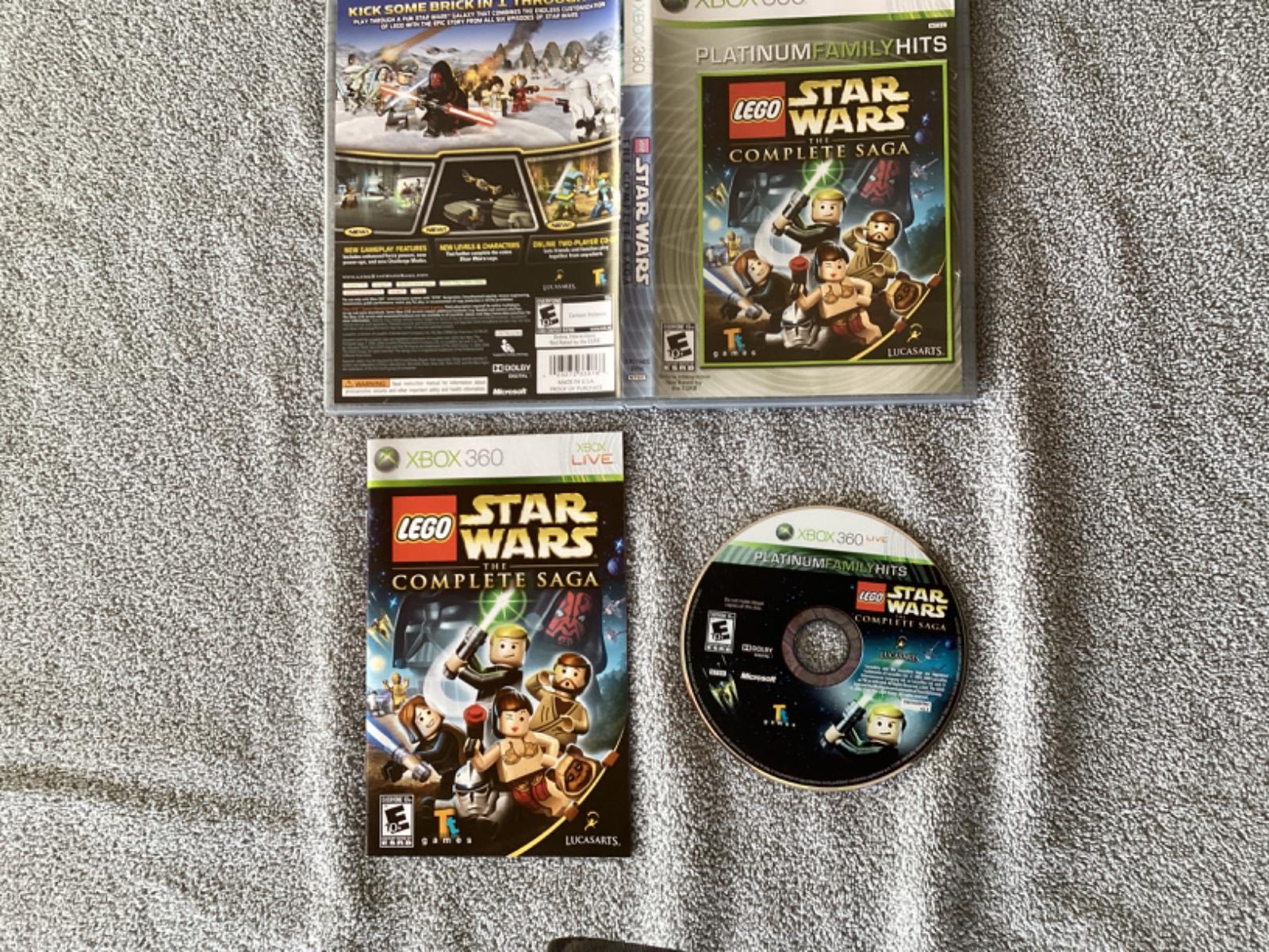 LEGO Star Wars Complete Saga [Platinum Hits] | Item, Box, and Manual ...