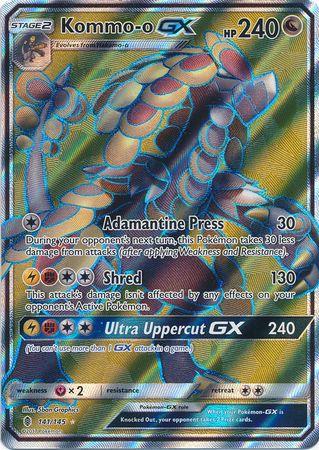 Kommo-o GX #141 Prices | Pokemon Guardians Rising | Pokemon Cards