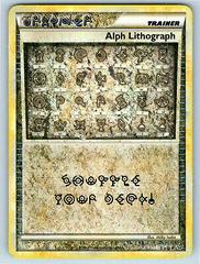 Alph Lithograph #TWO Prices | Pokemon Unleashed | Pokemon Cards